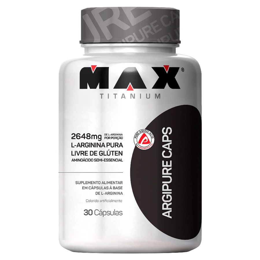 Argipure Caps Max Titanium - 30 Cápsulas - Centauro