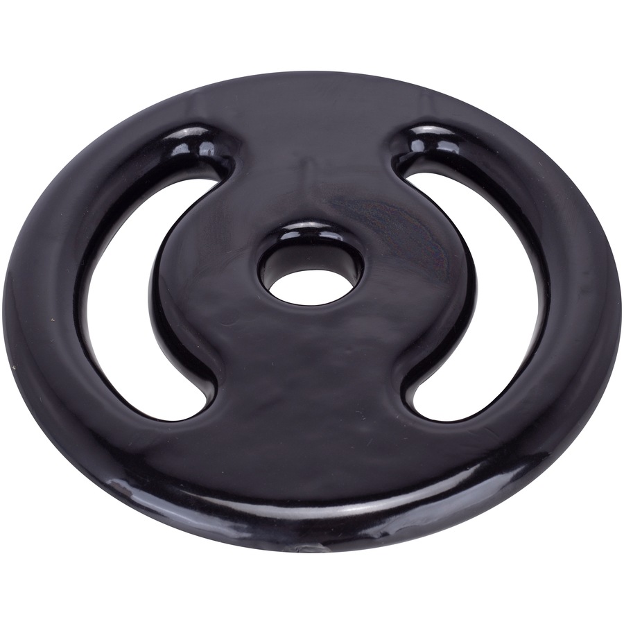 Anilha Ahead Ferro Fundido Emborrachada Vazada - 5 Kg - Centauro