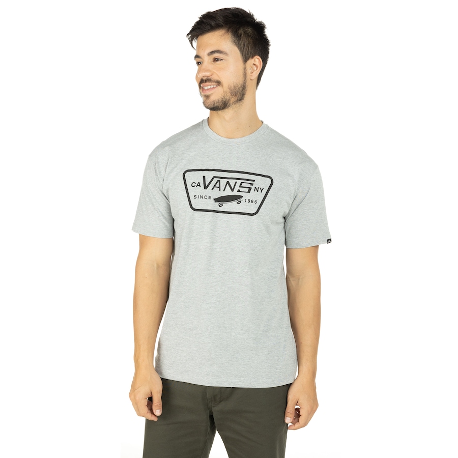 Camiseta Vans Manga Curta Full Patch - Masculina - Centauro