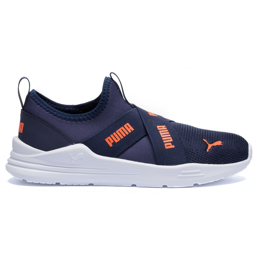 Tenis Puma Wired Run Slip On Ps Bdp Inf - Centauro