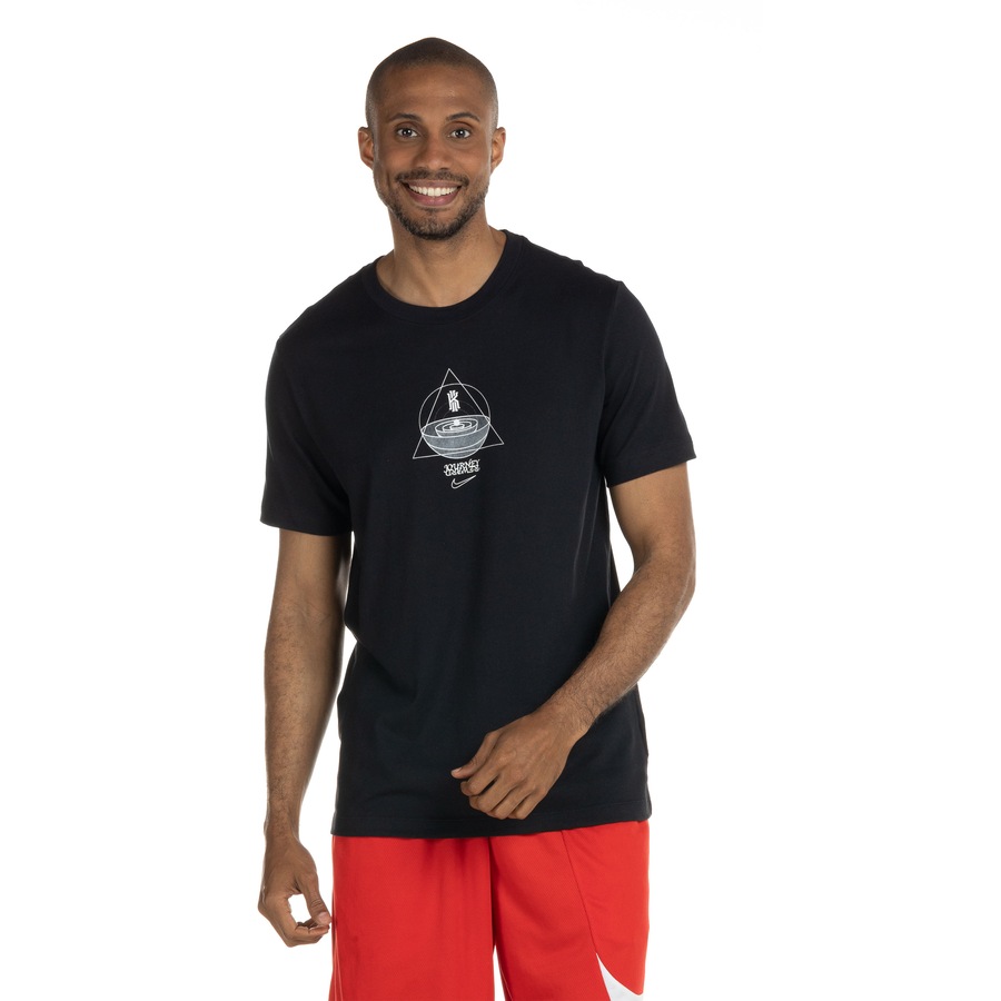 Camiseta Nike Manga Curta Kyrie Dri-Fit Tee Logo - Masculina - Centauro