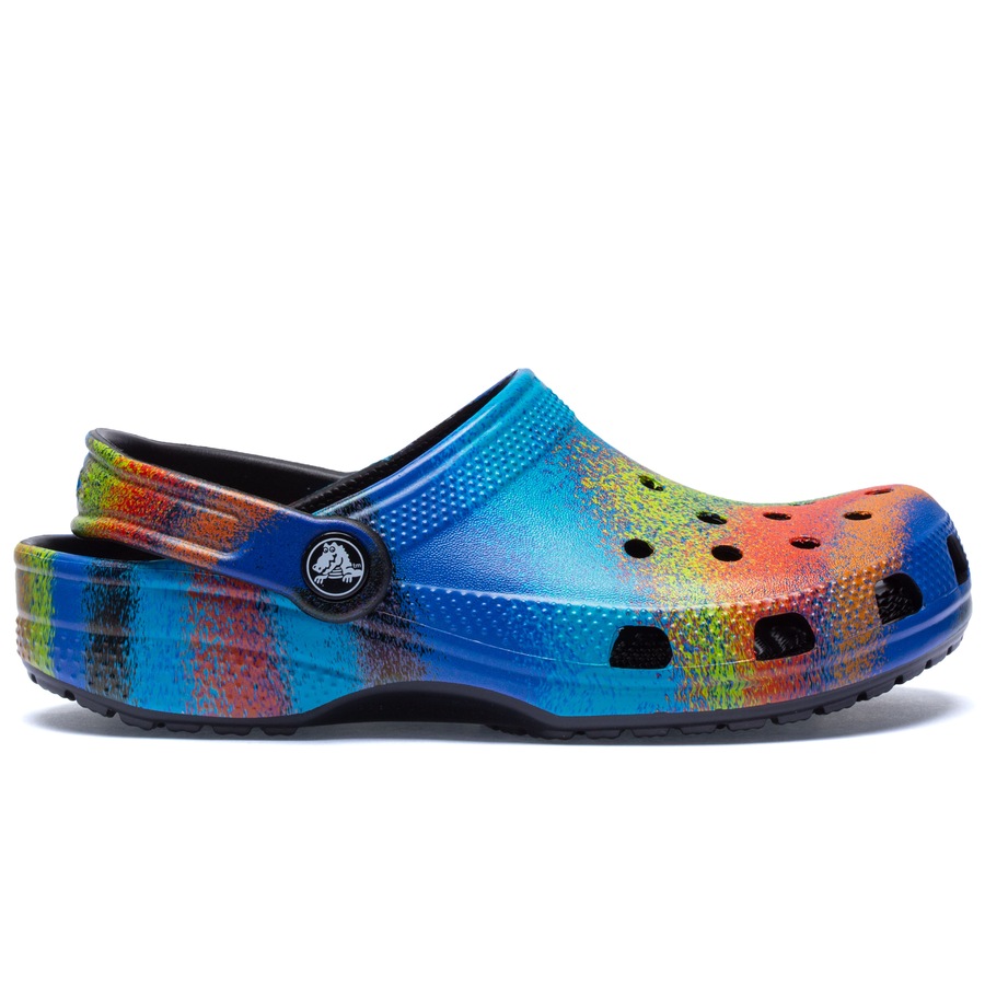 Sandália Crocs Classic Spray Dye Clog K - Júnior - Centauro