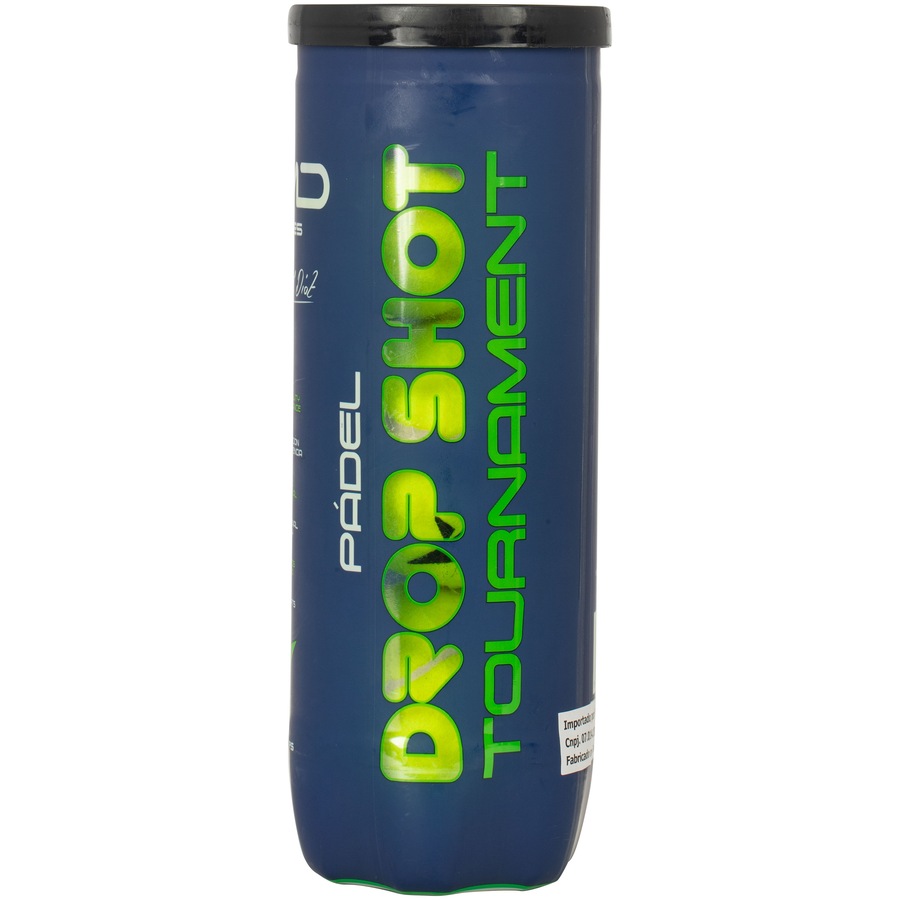 Bola de Padel Drop Shot DS Tournament - 3 Unidades - Centauro