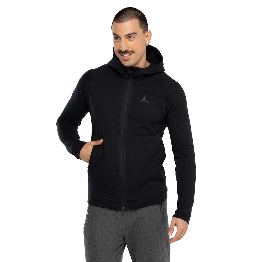 Jaqueta Jordan Masculina Nike com Capuz Dri-Fit Air Sport Stmt FLC FZ ...