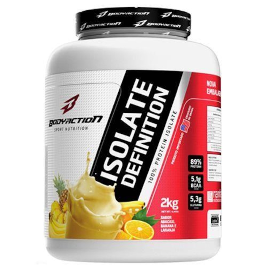 Whey Protein Isolado Body Action Whey Isolate Definition - Abacaxi ...