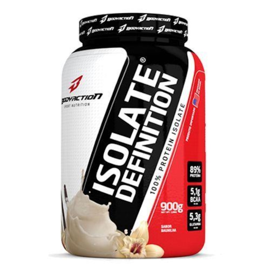 Whey Protein Isolado Body Action Whey Isolate Definition - Baunilha ...