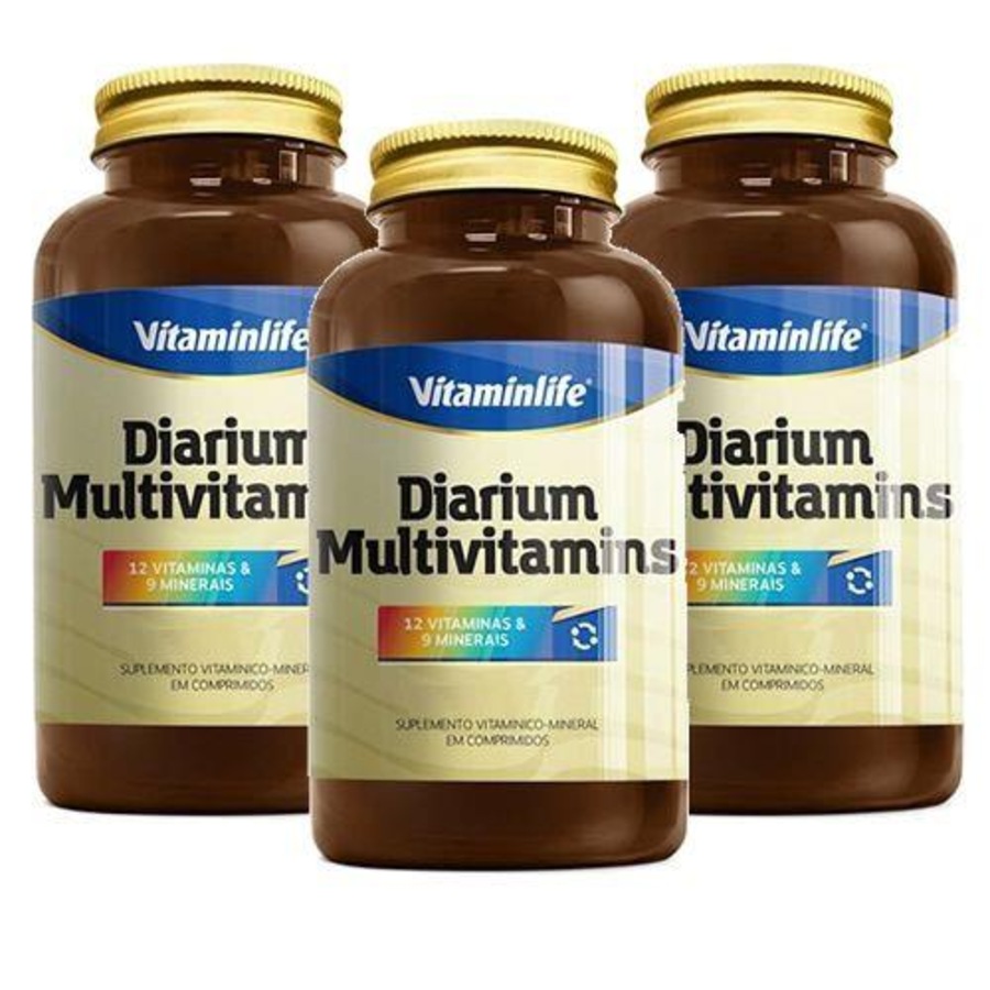 Multivitamínico VitaminLife Diarium - 45 Comprimidos - Centauro