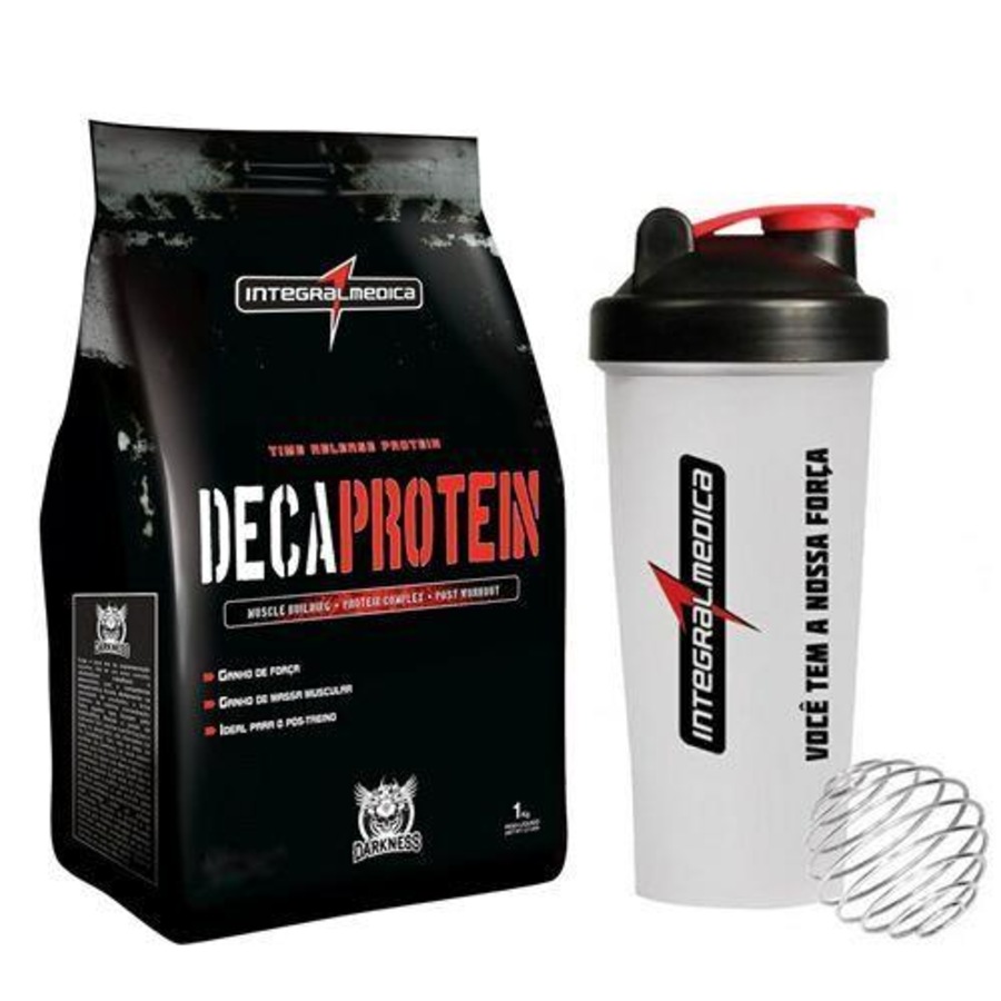 Whey Protein Integralmédica Deca Protein Darkness - Chocolate - 1000g ...