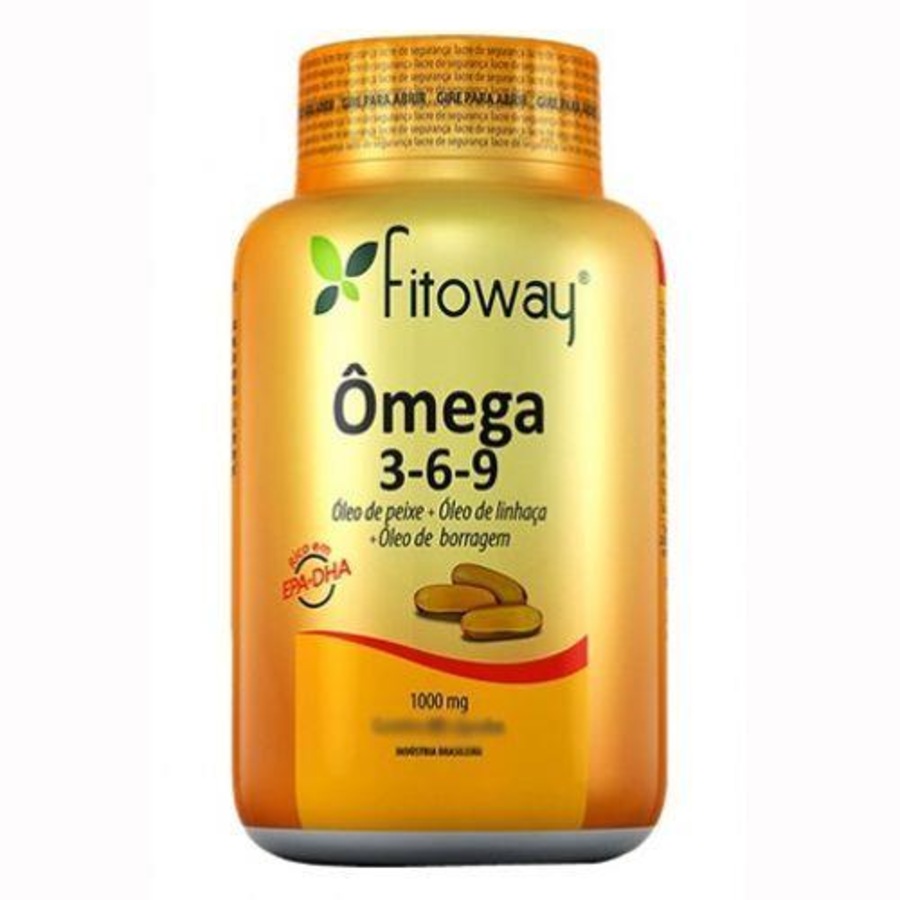 Ômega 3-6-9 Fitoway - 120 Cápsulas - Centauro