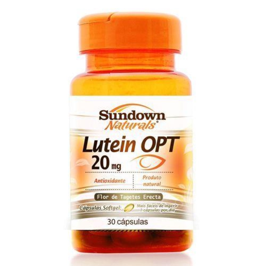 Luteína Sundown Lutein Opt 20mg - 30 Cápsulas - Centauro