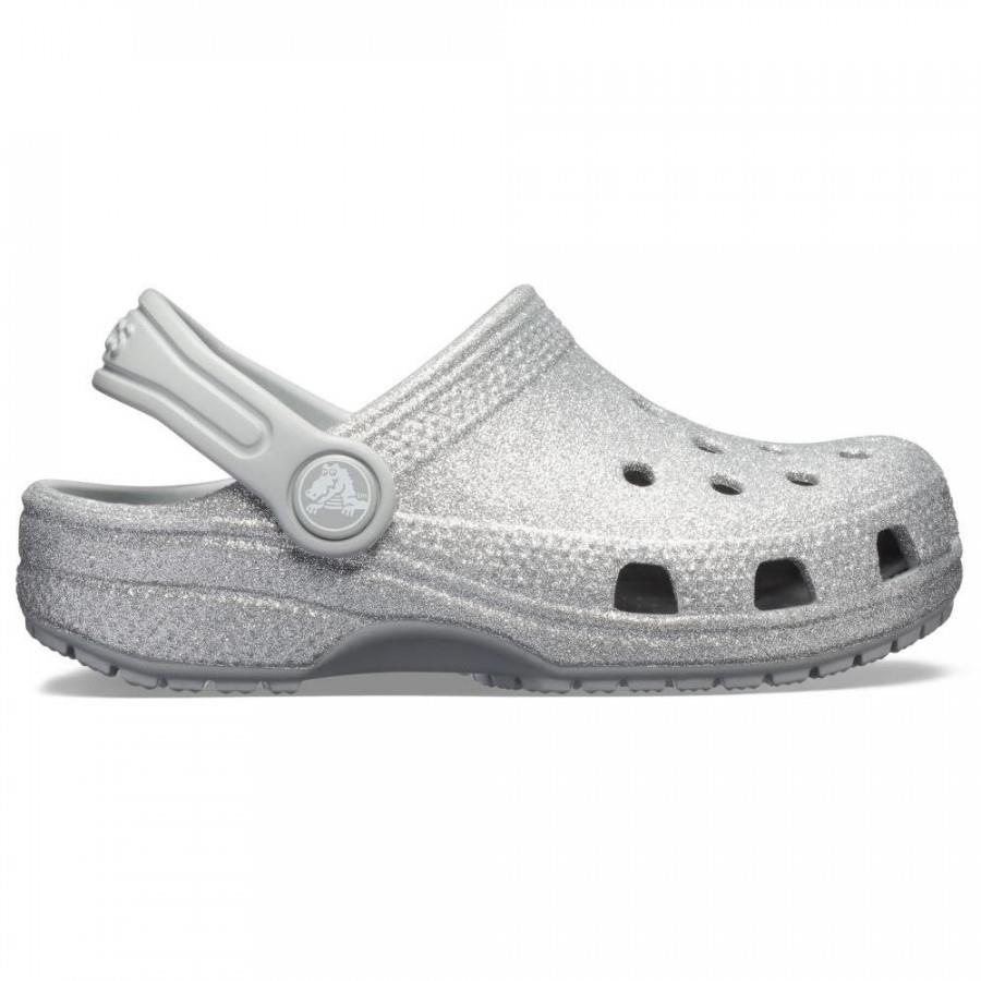 Sandália Crocs Classic Glitter Clog K - Infantil - Centauro