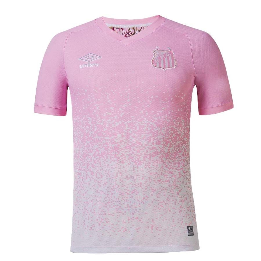 Camisa do Santos Outubro Rosa 2021 Umbro - Adulto - Centauro
