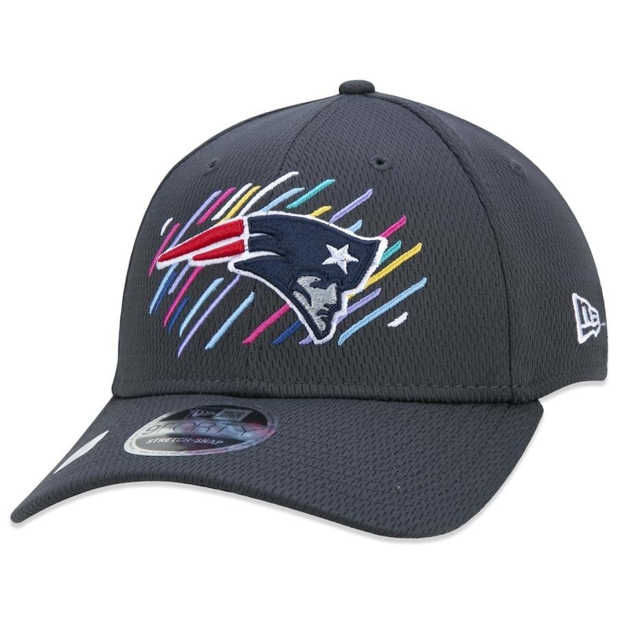 Boné Aba Curva New Era 9Forty Stretch Snap New England Patriots Crucial ...