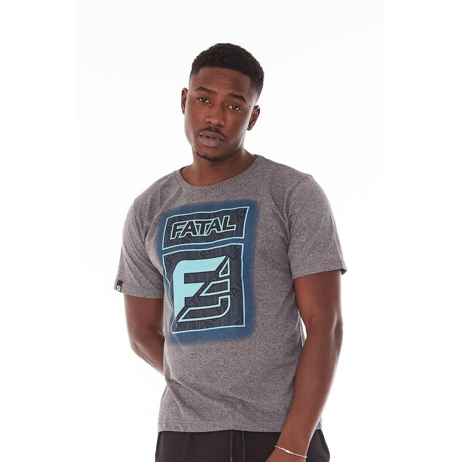 Camiseta Fatal Big Brand Logo - Masculina - Centauro