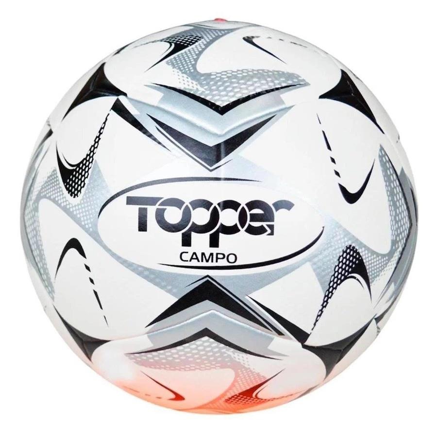 Bola de Futebol de Campo Topper Slick Tech Fusion Colorful - Centauro