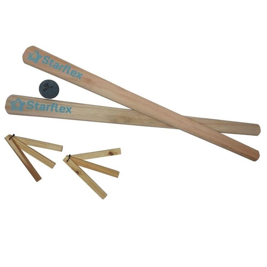 Jogo de Taco Bets Starflex 2 Tacos + 2 Casinhas + Bola - Centauro