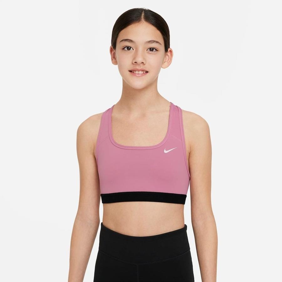Top Fitness Nike Swoosh - Infantil - Centauro