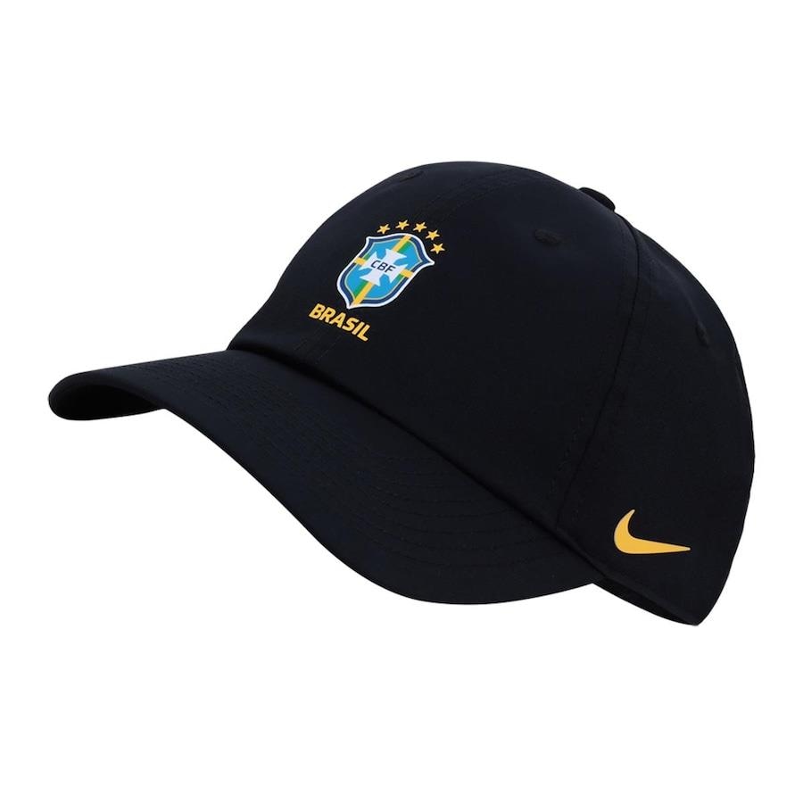 Boné Aba Curva do Brasil Nike H86 - Strapback - Adulto - Centauro