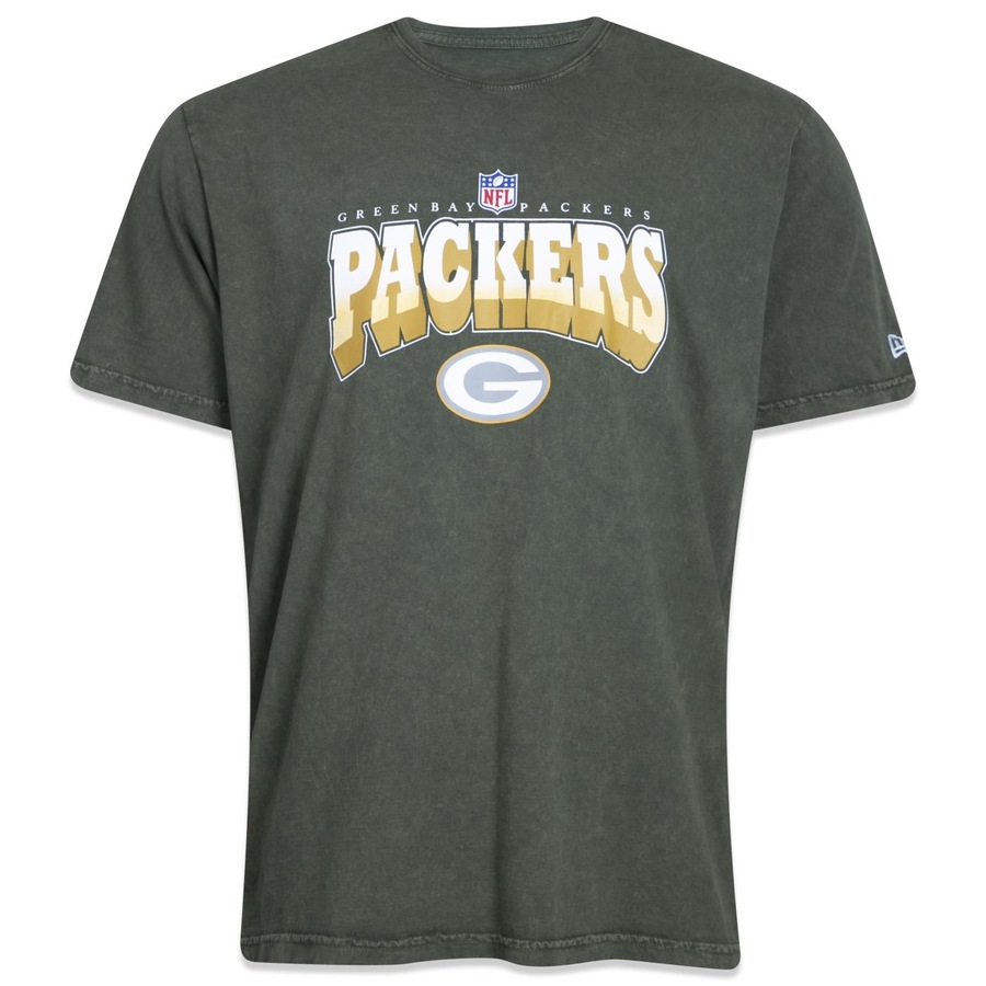 Camiseta Slim New Era Nfl Green Bay Packers Core - Masculina - Centauro
