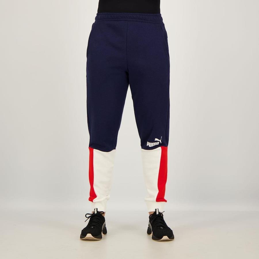 Calça Puma ESS Block TR - Masculina - Centauro