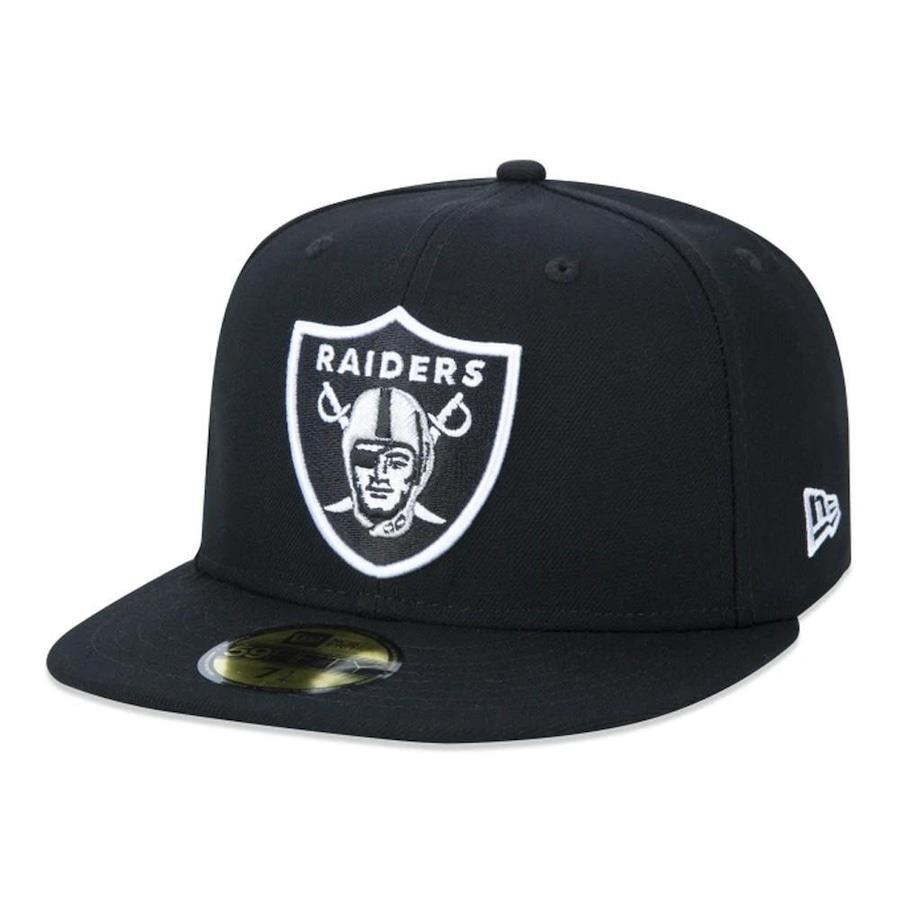 Boné Aba Reta New Era Las Vegas Raiders 5950 - Fechado - Adulto - Centauro