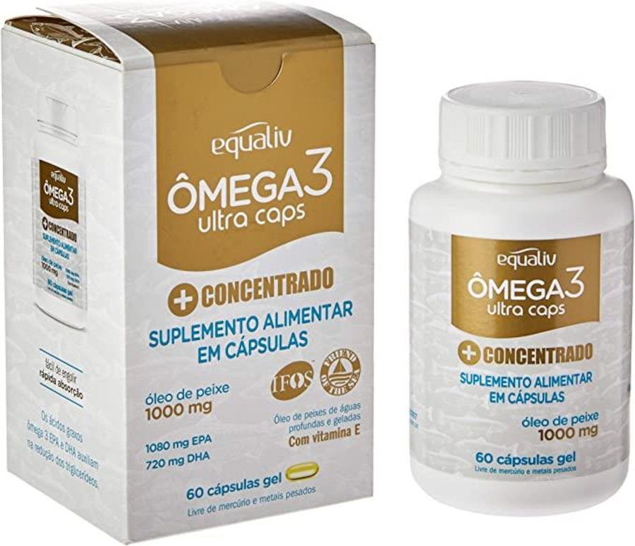 Omega 3 Ultra Equaliv - 60 Capsulas - Centauro