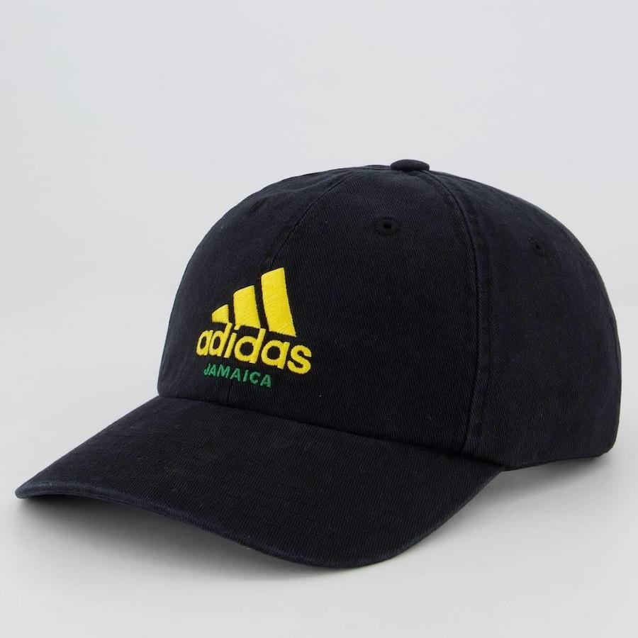 Boné Aba Curva adidas Jamaica Team - Strapback - Adulto - Centauro