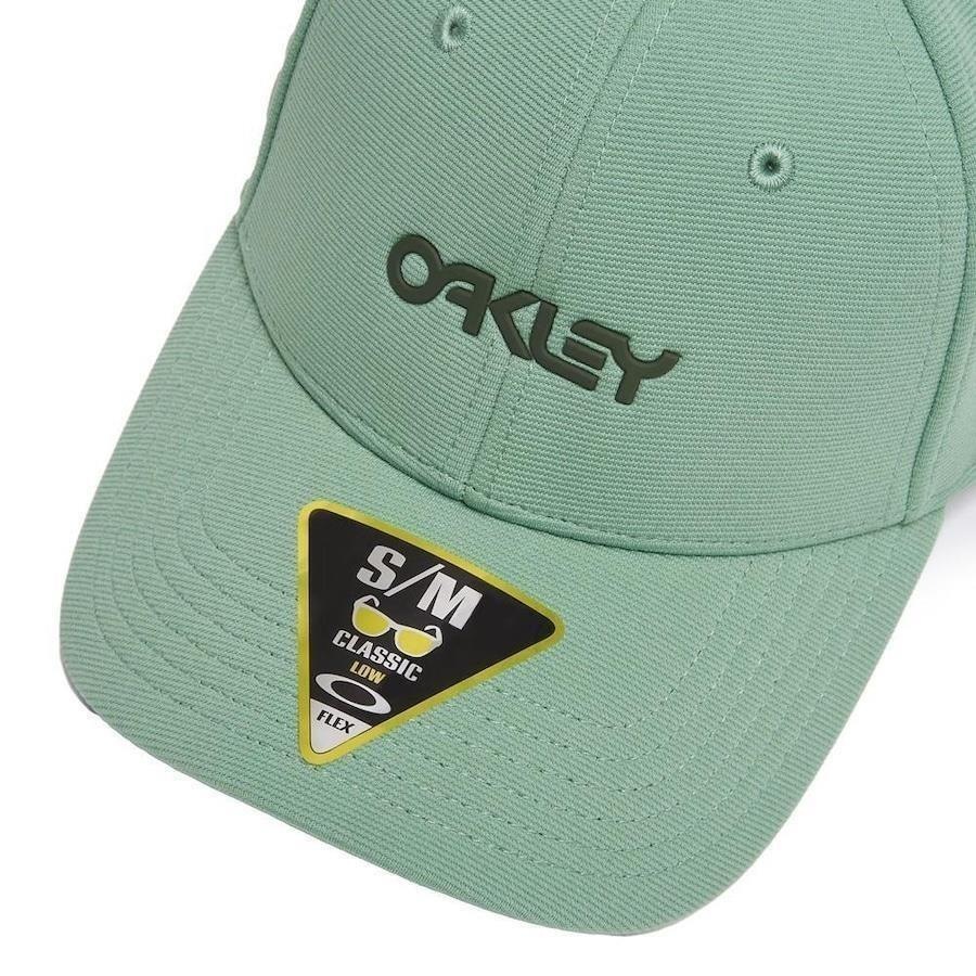 Boné Aba Curva Oakley 6 Panel Stretch Metallic New - Centauro