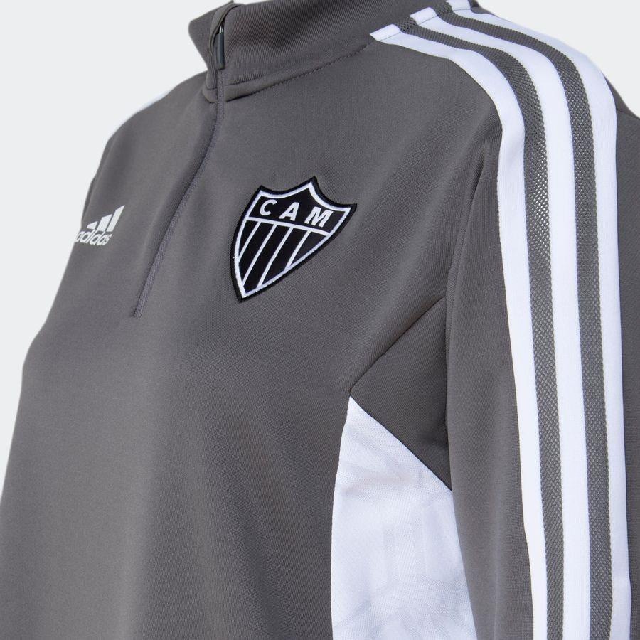 Jaqueta de Moletom sem Capuz do Atlétio Mineiro Treino Atletas ...