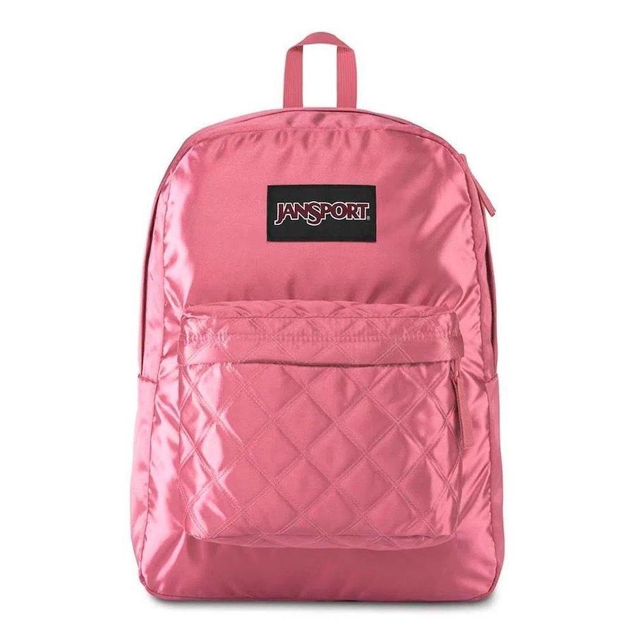 Mochila JanSport Super Fx Slate Rose Diamond Quilting - 25 Litros ...