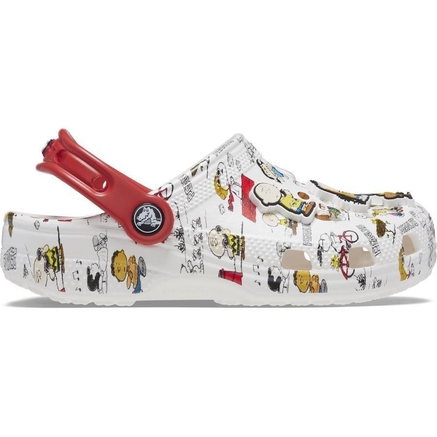 Sandália Crocs Classic Snoopy Peanuts K - Infantil - Centauro